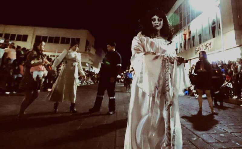 Organizó la UAF desfile por Día de Muertos y resaltan Leyendas de ...